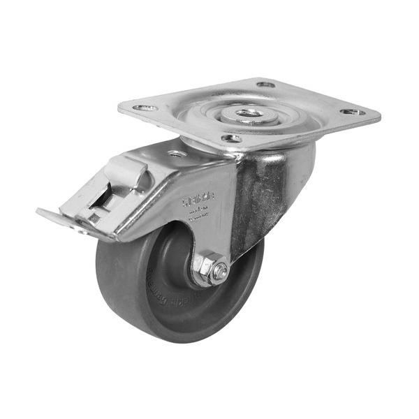 ■特徴 自在旋回部には特殊耐熱グリースを使用しています。 最高温度使用温度下での連続使用は最長1時間。使用後は約6時間のクールダウンが必要です。 車輪は耐摩耗性に優れています。 Blickle社製 ■用途 製菓・製パン業のオーブン向け台車 ...