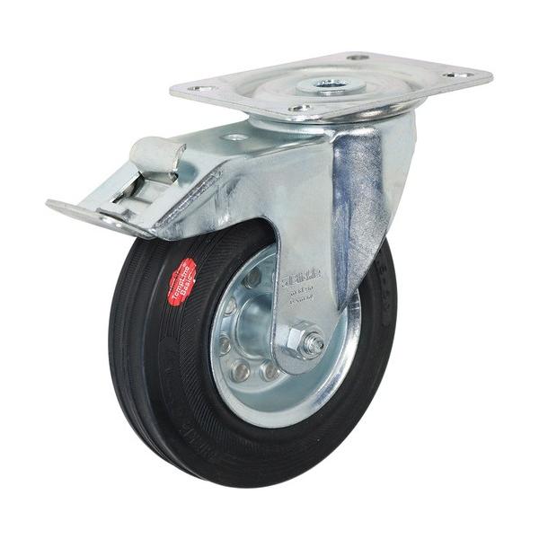 ■特徴 最高使用温度下での連続使用は最長1時間、使用後は約1時間のクールダウンが必要です。 自在旋回部には特殊耐熱グリースを使用しています。 ニードルベアリングを使用しているので、走行は静かで滑らかです。 Blickle社製 ■用途 製菓・...