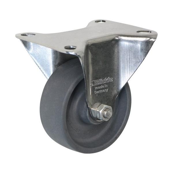 ■特徴 最高使用温度下での連続使用は最長1時間。 使用後は約1時間のクールダウンが必要です POHI耐熱ナイロン車輪は耐摩耗性に優れています。 Blickle社製 ■用途 製菓・製パン業のオーブン向け台車に。 高温殺菌処理用台車や工場内乾燥...