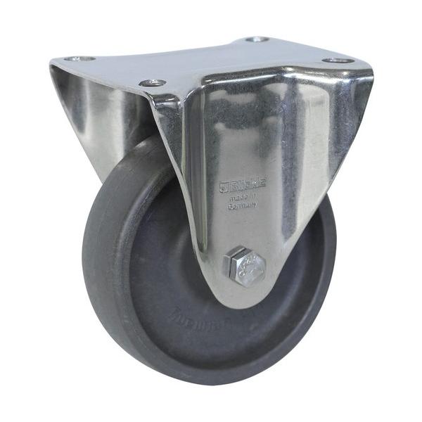 ■特徴 最高使用温度下での連続使用は最長1時間。 使用後は約1時間のクールダウンが必要です。 POHI耐熱ナイロン車輪は耐摩耗性に優れています。 Blickle社製 ■用途 製菓・製パン業のオーブン向け台車に。 高温殺菌処理用台車や工場内乾...