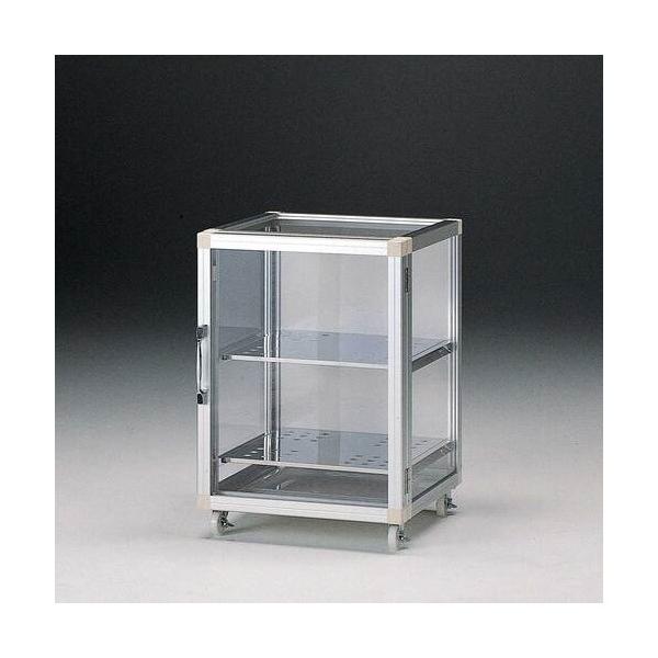 ■特徴 扉はマグネット式でしっかりと閉まります。本体はアクリル製で中が見やすく、棚板はステンレス製で耐腐食性と耐荷重にも優れています。外枠はアルミ製で軽くなっております。 ■用途 使用実例として、大学や企業の研究室などで実験器具の保管庫とし...