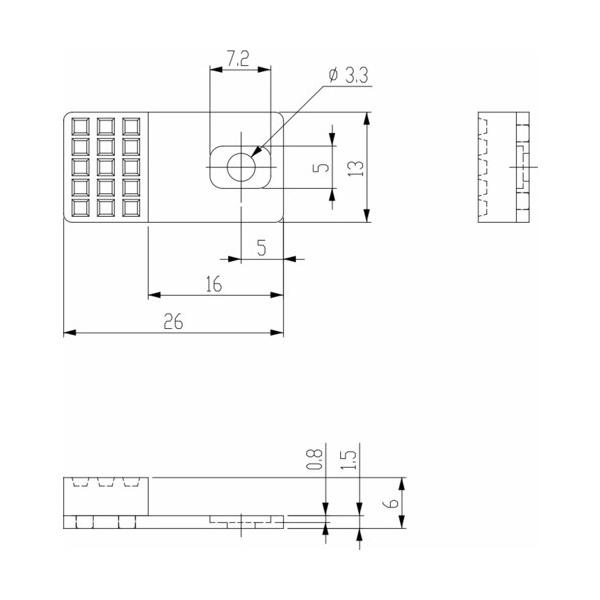 ■特徴 マイクロミニシリンダー（引込）用当て板です。 ■仕様 対象シリンダー:UMCD-5T・10Tシリーズ ■材質 クロロプレンゴム    【重量】 5G 【原産国】 中国製 CPUM10
