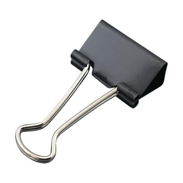 ■特徴 本体黒染め加工でサビにくい仕様のクリップです。  ■用途 書類整理にピッタリのかさばらないクリップです。 ●サイズ：小 ●狭口寸法(mm)：19 ●とじ枚数(枚)：50    【重量】 32.000G 【材質】●スチール 【入数】 ...