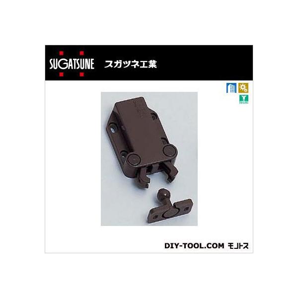 ドアラッチ ラッチ錠 キャッチ 掛け金  【カラー】 ブラウン 【入数】 1ヶ MC37FBR(140058066)