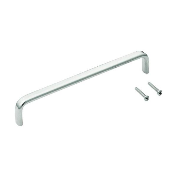 ■特徴 シンプルなデザインのハンドルです。  ■仕様 ステンレス鋼（SUS304）  ■付属品 取付ねじ十字穴付トラス小ねじM5×28  ■材質 ステンレス鋼（SUS304）   【入数】 1点 EC220M(100010050)
