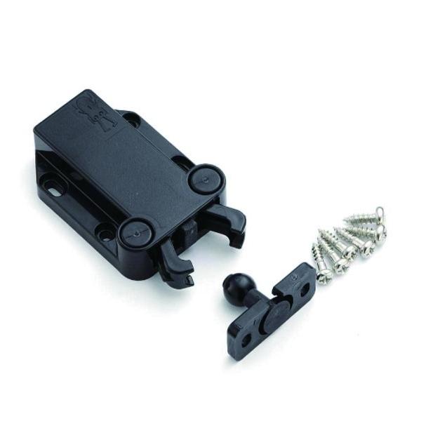 ■特徴 ワンタッチ操作で扉の開閉ができます。 扉を開けるときは、指先で扉を軽く押すだけで開きます。 閉時はアームがストライカーをしっかりキャッチし扉を保持します。 ストライカーは中心から3mmの範囲で可動するので本体に対してセンタリングしや...