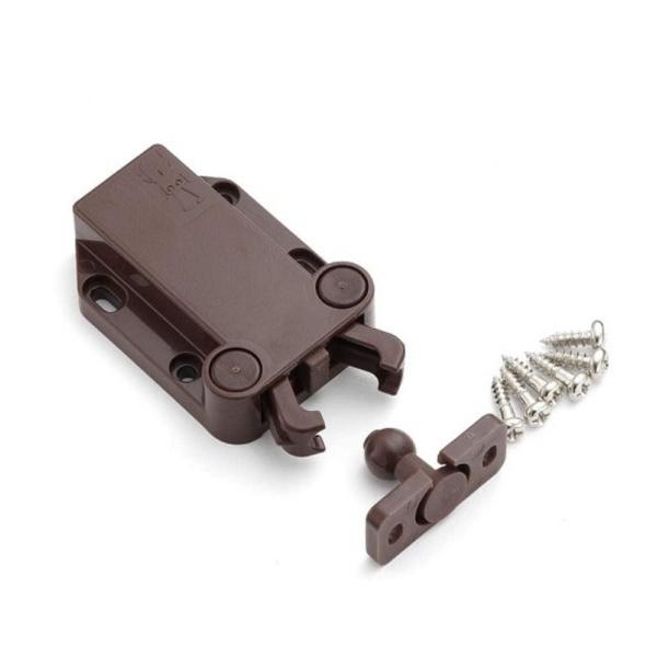 ■特徴 ワンタッチ操作で扉の開閉ができます。 扉を開けるときは、指先で扉を軽く押すだけで開きます。 閉時はアームがストライカーをしっかりキャッチし扉を保持します。 ストライカーは中心から3mmの範囲で可動するので本体に対してセンタリングしや...