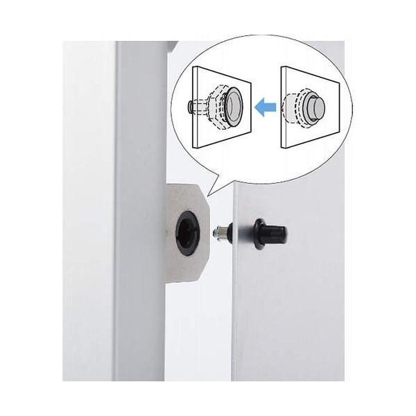 ■特徴 ロックおよびロック解除ともに、プラグの頭を押すだけのワンタッチ操作です。 特殊な工具は必要ありません。 ■仕様 アルミフレームにアウトセットで、大型のカムロックファスナーを取り付けるためのセット ■セット内容 ブラケット AS-51...