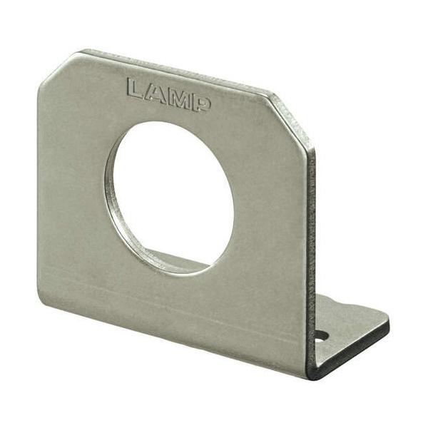 ■仕様 アルミフレームにアウトセットで、大型のカムロックファスナーを取り付けるための専用ブラケット ■材質 ステンレス鋼（SUS430）    【重量】 75G 【原産国】 日本製 AS51F