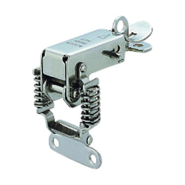 ■特徴 筐体のコーナーに取り付け、扉正面側から締め込み、解除操作ができます。 コーナーファスナーヒンジSTH-C64とセットで使用できます。 セーフティーロック付きで振動に強く、不意の解除を防ぎます。 南京錠や封印具シリーズと合わせて使用で...