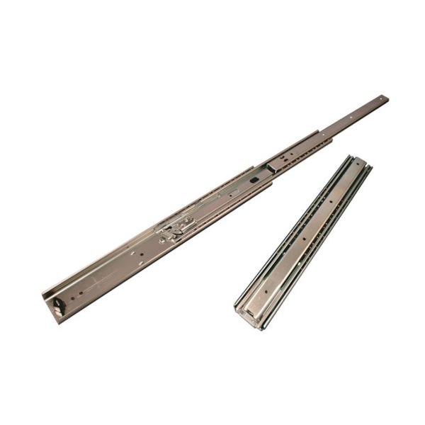 商品画像はイメージ画像です。実際とは異なる場合がございます。 ■特徴 全開時にロックがかかります。閉める際はディスコネクトレバーを引き上げながら解除します。 ドロワーメンバーを完全に引き出せるフルトラベルのスライドレールです。  ■用途 コ...