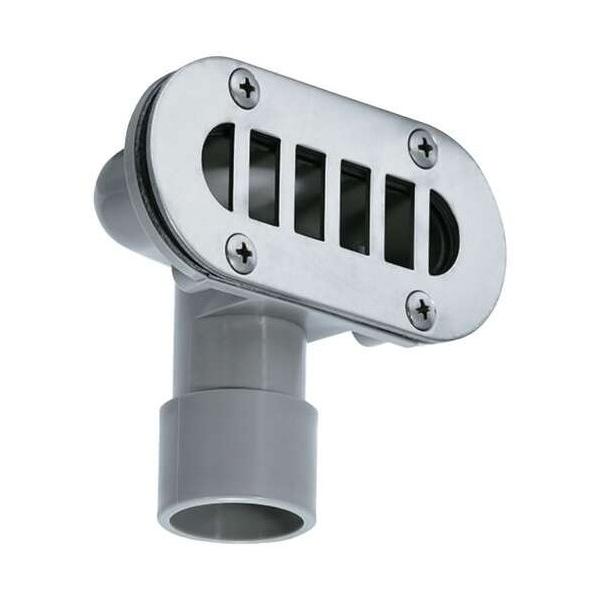 ●目皿仕様:小判型  ●目皿外径:118.6×55mm  ●適合パイプ外径:Φ32mm  ●材質:ポリプロピレン/ステンレス（SUS304）/ニトリルゴム  ●シンク用の小判型オーバーフローです。   ●目皿は耐食性に優れたステンレス（SU...