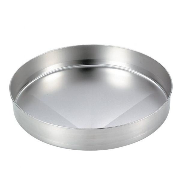 ●様々な用途にお使いいただけます。   ●耐久性と耐食性に優れたステンレス製です。   ●内寸:φ600×H100mm  ●容量:約26L  ●材質:SUS304  ●板厚:1．0mm ■記載の仕様については、多少変動する場合がございます。...