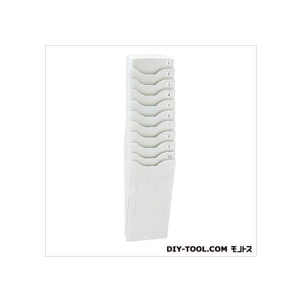 CR-S10に、CR-PL10を最大2セットまで連結可能（最大30人分）です。 1人分（棚板1枚）ずつ、連結と切り離しがワンタッチで可能です。 壁掛け用です。 人数が増えても、あとから簡単に付け足せます。 PS樹脂 幅(mm):103 奥行...