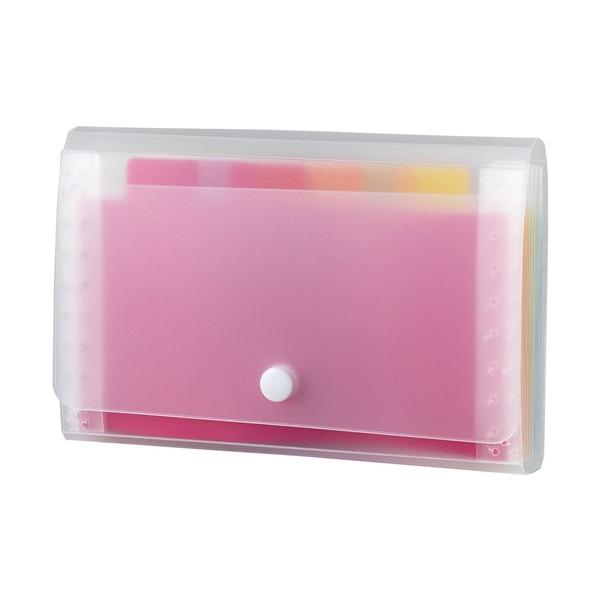 12色のグラデーションが美しい レインボーカラーのドキュメントファイル。 色別仕切りでさらに検索性を高めたドキュメントファイル。 長3封筒などの郵便物や各種サイズのクーポンが収容可能な2タイプ。 持ち歩きにも便利なケースタイプ。 12仕切、...