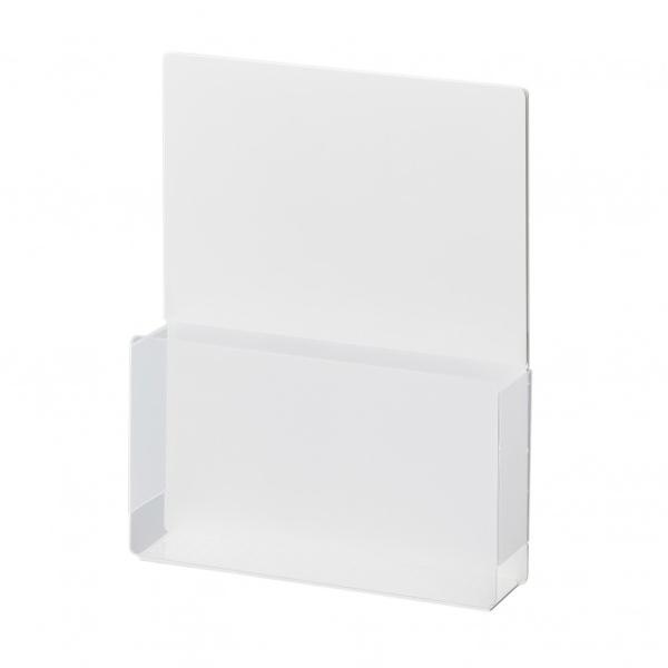 ●ホッチキスで壁面に取り付けできる収納ラック。  (石こうボードの壁面専用)目にとまりやすい場所に自由に取り付けができ、一般的な画びょうやビスに比べ、設置お際の穴が小さく、取り外し後も安心。   ●出し入れがしやすい浅くマチ幅があるポケット...