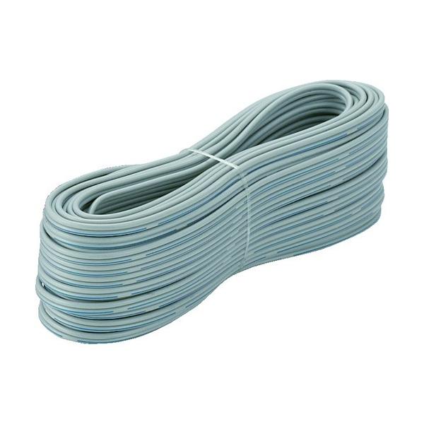 通信用屋内線として2芯の導体にビニール絶縁を平行に被覆した構造です。 用途 保安器と電話器間やチャイム線として。 導体(単線)外径:0.8mm 絶縁体厚さ:0.6mm 外形寸法:約2mm×4mm 通信屋内配線用 TIV-Fコード 芯数:2 ...