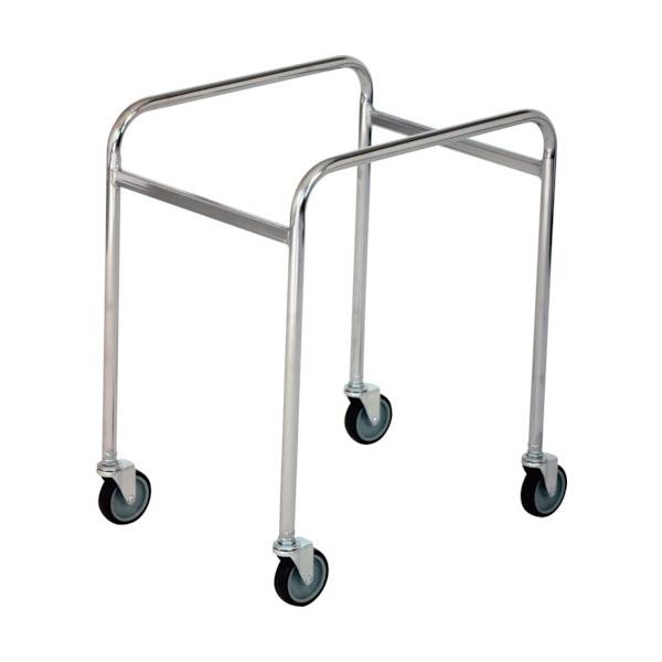 ■特徴 28Lサイズ専用カゴ置き台車です。  ■仕様 スチール製・クロムメッキ 28Lサイズカゴ専用  ■セット内容 Φ75キャスター  【入数】 1点 KD3018L