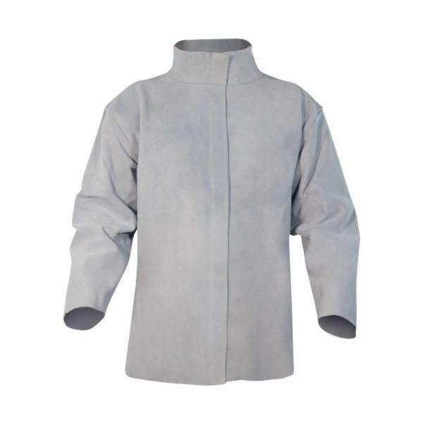 ■特徴 溶接作業に便利な牛革ジャケットです。 溶接時の火花や切傷などから作業者を保護します。 面ファスナータイプで着脱しやすいです。 フロントフラップで防護性UPします。 ポケット無しです。 ■用途 溶接作業に。 ■材質 牛床革 ■注意 洗...