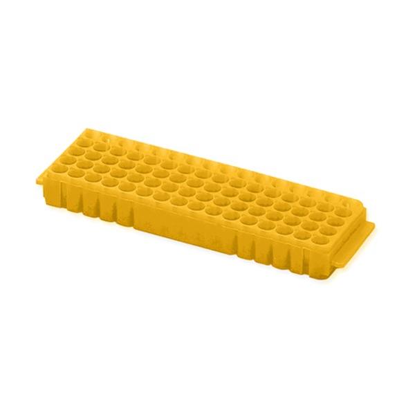 特徴: ●水平連結・積み重ねが可能なチューブラックです。 仕様: ●仕様:ラック ●カラー:オレンジ ●材質:PP(ポリプロピレン) ●サイズ:223×67×27mm ●収納本数(両面使用時):1.5・2.0mLマイクロチューブ・クライオバ...