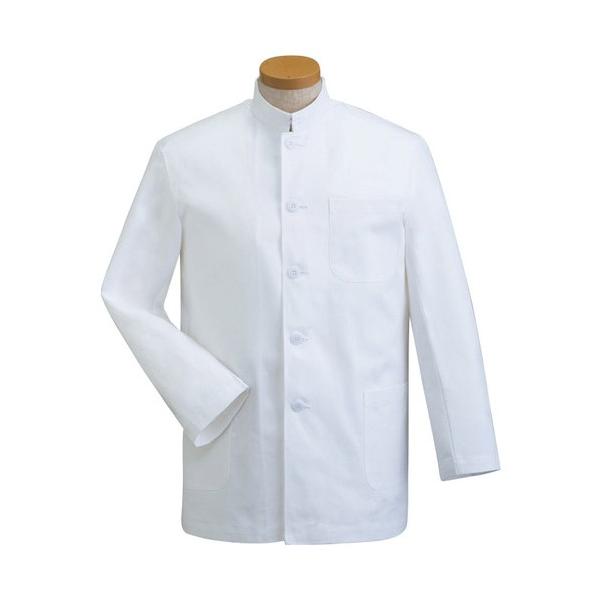 ■特徴 厨房現場で永く愛用されている定番の綿100%の［カツラギ］織り。 丈夫で燃えにくいです。 ■用途 厨房・接客向けユニフォーム ■仕様 詰襟 左胸・両腰ポケット ■材質 カツラギ厚手（綿100%）    【サイズ】 LL 【カラー】 ...