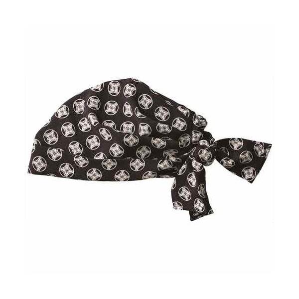 ■特徴 かぶって縛るだけの簡単仕様です。 小紋風の丸囲みの花菱の和柄をモダンにアレンジしてます。 ■用途 接客、オールジャンルの飲食店向けユニフォーム ■材質 丸に花菱プリント（ポリエステル100%）    【サイズ】 F 【カラー】 ネイ...