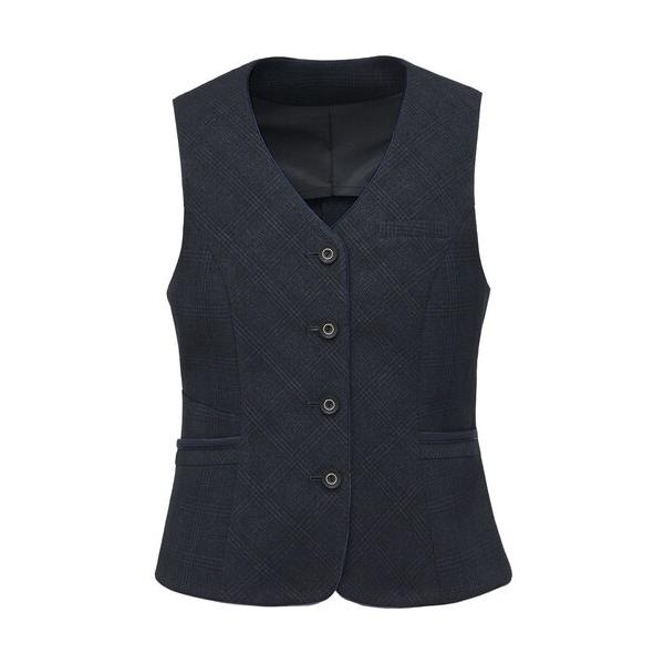 ■特徴 上品な落ち着きのあるグレンチェック柄。 ウール調のポリエステル糸を使用した軽やかな素材は温かみのある風合いが特徴。 後ろのペプラムデザインとパイピングコードで腰高見せの効果もあります。 ■仕様 背抜き仕立て アクセサリー用ホルダー ...