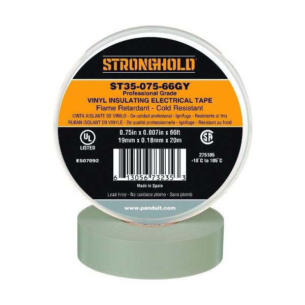 ●色:グレー ●幅（mm）:19.1 ●長さ（m）:20 ●厚さ（mm）:0.18 ●粘着力（N/10mm）:2.2 ●引張強度（N/10mm）:30 ●使用温度範囲（℃）:-18〜105 ●屋内外用 ●伸び率:260％ ●UL適合品（60...