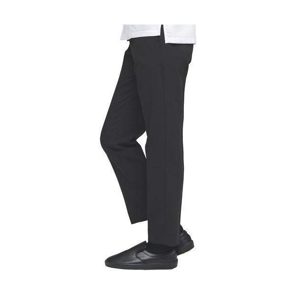 ■特長 衛生対策の機能が付いた、シーンを問わずに着用できるデザインです。  ストレッチ性に優れ、動きやすく、洗濯耐久性にも優れた素材を使用してます。  かがんでも背中が出にくく、ウエスト脇ゴム仕様でお腹周りもゆったり着用できます。  足元か...