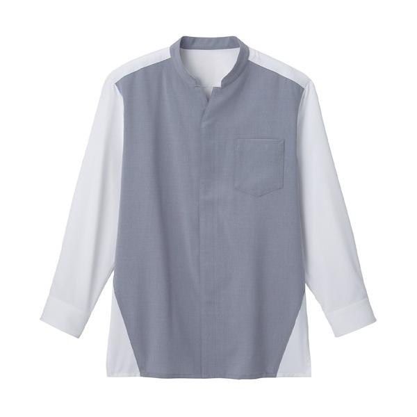 ■特長 充実した素材機能と見頃のカラー切り替えがポイントのデザインシャツです。  ■用途 接客業、オールジャンルの飲食店向けウェア 充実した素材機能と見頃のカラー切り替えがポイントのデザインシャツです。   【入数】 1点 WP1501B74L