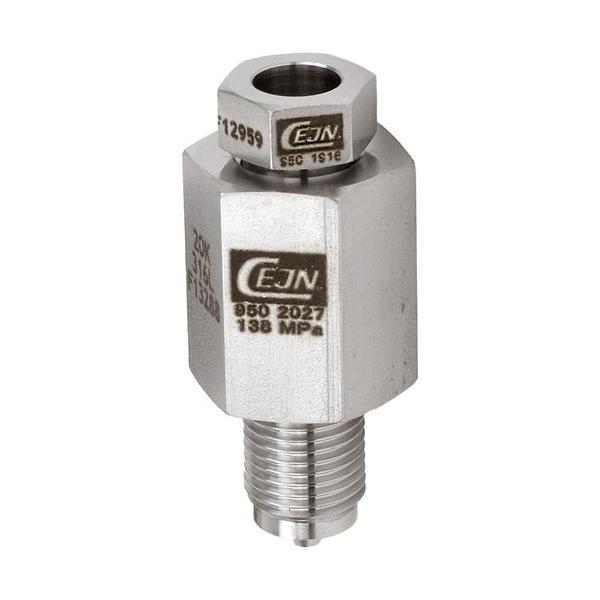 ■特徴 オネジ、メネジ問わずチューブサイズを変えて接続したり、シンプルに接続したりすることができます。 高耐久の316L/EN1.4404ステンレススチール製です。 耐圧サイクルテスト済みです。 個々のコンポーネントに刻印しトレーサビリティ...