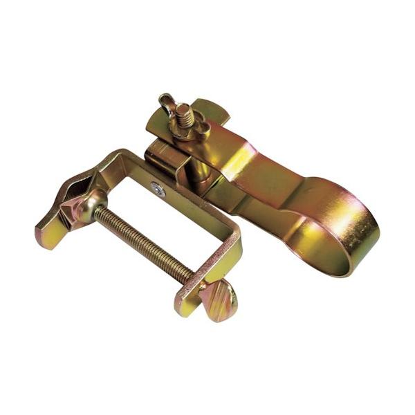 ■特徴 ソララ製品専用固定金具です。  ■用途 単管、看板取付用に。  ■仕様 取付部360°可動、上下方向に180°可動   【入数】 1点 YUNI102