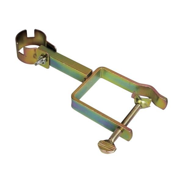 ■特徴 ソララ製品専用ガードレール取付用金具です。  ■用途 ガードレール取付用に。  ■仕様 設置方向：3方向に可動  【入数】 1点 YUNI104