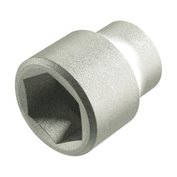 ディープタイプ六角ソケットです。 石油化学工場、精油所、精錬所、船舶、ガス工場、ペイント工場、化学工場など火花を嫌う場所で使用します。 米国認定機関FMRC認定品 二面幅寸法(mm):30 全長(mm):75 材質 ニッケルアルミ銅合金 ●...