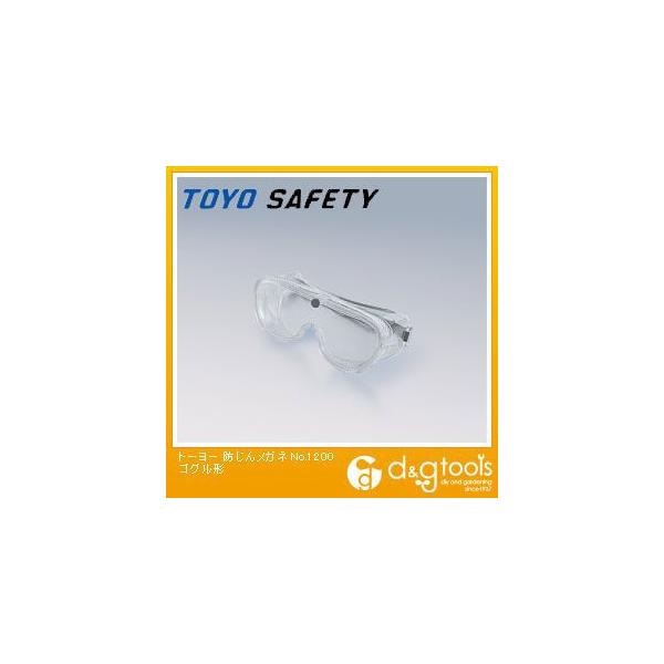 軽量タイプです。 用途 一般粉じん作業・研磨・切削作業。 JIS T8147規格品 レンズ色:クリア フレーム色:クリア レンズ厚(mm):0.8 タイプ:ゴグル形   【入数】 1点 No1200