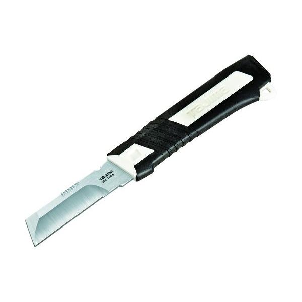 ■特徴 叩けるブレード貫通型です。 VVF線もスムーズに割けるホロー形状刃です。 背面にバリ取り用溝を装備、カットした場所のバリ取りに便利です。 ノミのように使用できる先端刃付です。 すべりにくいエラストマーグリップです。  ■仕様 ブレー...