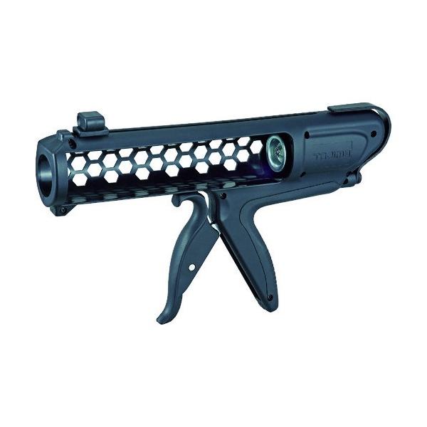 狭所作業に最適なベルト押出し機構を採用しています。 360度回転単管取付フック付です。 疲れにくいセンターハンドルボディーです。 用途 ベルト式コーキングガン 本製品には通電性があります。 感電に注意して下さい。  製品仕様は予告なく変更す...