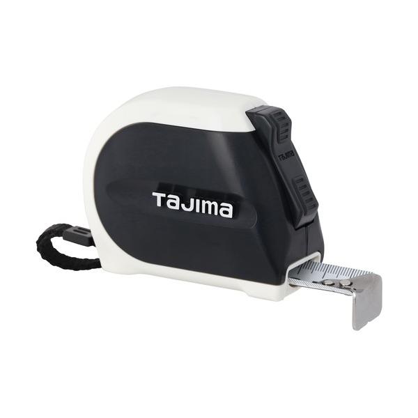 ■特徴 しっかり止まるオートストップ・ボタンで強ロックのWロック機構搭載です。 通常テープより測定距離が伸びる剛性力1.5倍の剛厚テープを採用しています。  ■用途 長さ測定用  ■仕様 取り付け可能ベルトサイズ：幅60mm以内、厚み5.5...