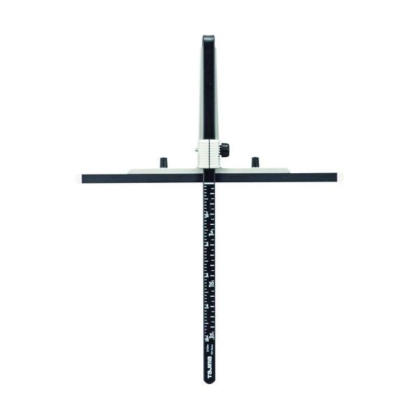 ■特徴 9mm石膏ボードに対応します。 竿は曲がりに強く頑丈な焼入れ加工を採用しています。 Ｔ定規の突き当てに滑りのよいフッ素樹脂塗装を採用しています。 左右で使える縦目盛です。 竿と突き当てを支える本体は、軽量高強度のマグネシウムダイキャ...