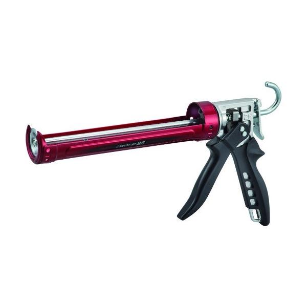 ノズルカット面を自在に操るロータリー式ハンドルを採用しています。 押出し力をロスなく伝えるT3システムを搭載しています。 硬くなったコーキング剤も軽い力で押し出せます。 用途 ロータリー式コーキングガン。 ロータリー式コーキングガン 押出し...