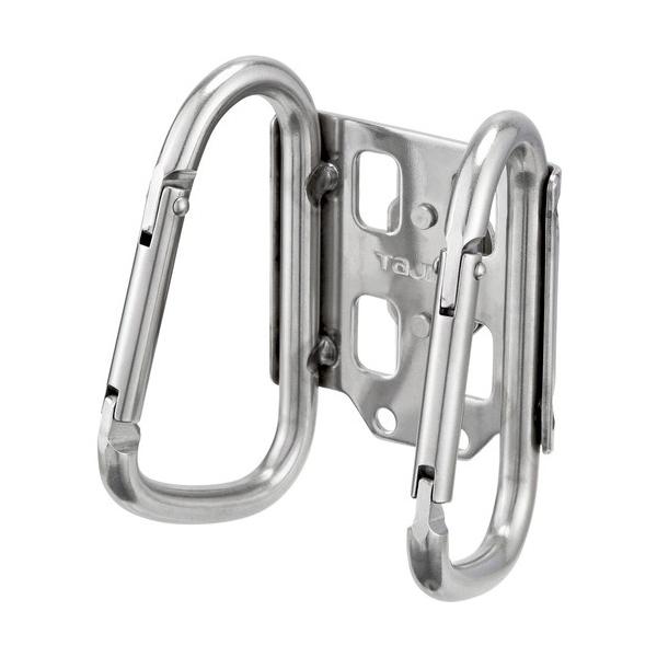 ■特徴 セフ着脱式工具ホルダーです。 破断強度はアルミの約2倍！高強度ステン仕様です。 耐摩耗に優れた高耐久極太ステンです。 工具ホルダーもセフも着脱自在です。 横滑り防止ストッパー付です。  ■用途 セフ着脱式工具ホルダーです。  ■仕様...