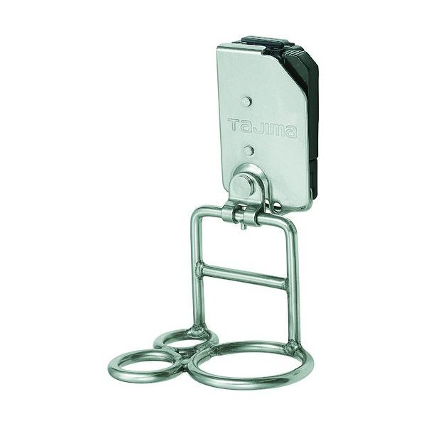 ■特徴 セフ着脱式工具ホルダーです。 破断強度はアルミの約2倍！高強度ステン仕様です。 耐摩耗に優れた高耐久極太ステンです。 工具ホルダーもセフも着脱自在です。 動く自在ジョイントです。 工具は重力で回転するため脱落しにくいです。 横滑り防...