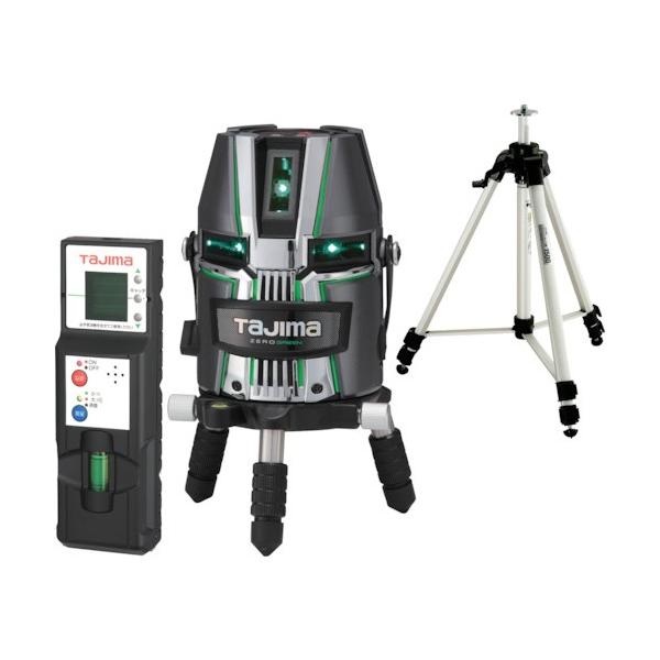 ? 鮮視度500の新世代シャープグリーン(520nm)ライン ? 4方向縦ラインで遣り方作業、360°横ラインで多人数の作業が同時に可能 ? 手動でも精密な地墨合わせができる回転微調整ツマミ付 ? 本体に直接三脚の取り付けができます ? リ...