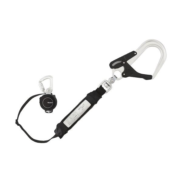 ■特長 ハーネス・胴ベルト用兼用ランヤード巻取式シングルL8フックです。  これ一本でハーネス型と胴ベルト型どちらにも対応します。  ハーネス型・胴ベルト型どちらでも使いやすいです。  フリー/オートストップ切替機構です。  とにかく軽い、...