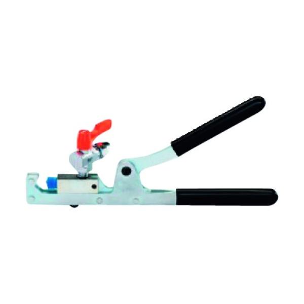 ■ 適合銅管径...1/4(′′6.35mm)~ 3/8(′′9.53mm)用 ■ 接続ポート...ボールバルブ付1/4′′フレアオス ■ 最高使用圧力...2.5MPa ■ 全長...250mm □ 冷蔵庫、窓用エアコン等サービスポートの...