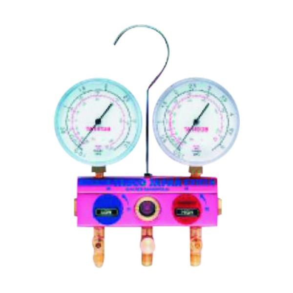 ■仕様 マニホールド：ゲージ取付ネジ…1/8″NPT：ホース接続ポート…5/16″フレア(TA122GB)(TA122GBH)。   【入数】 1 TA122GB2