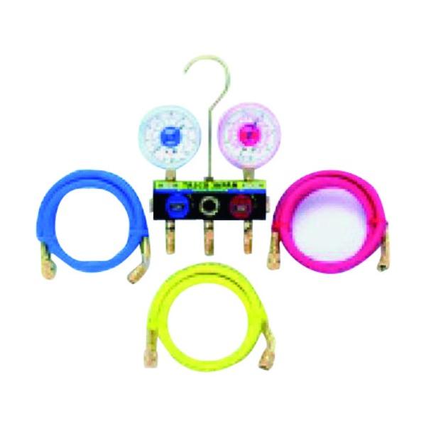 ■仕様 マニホールド：ゲージ取付ネジ…1/8″NPT：ホース接続ポート…1/4″フレア(TA120T)(TA120TH)。   【入数】 1 TA120TH2