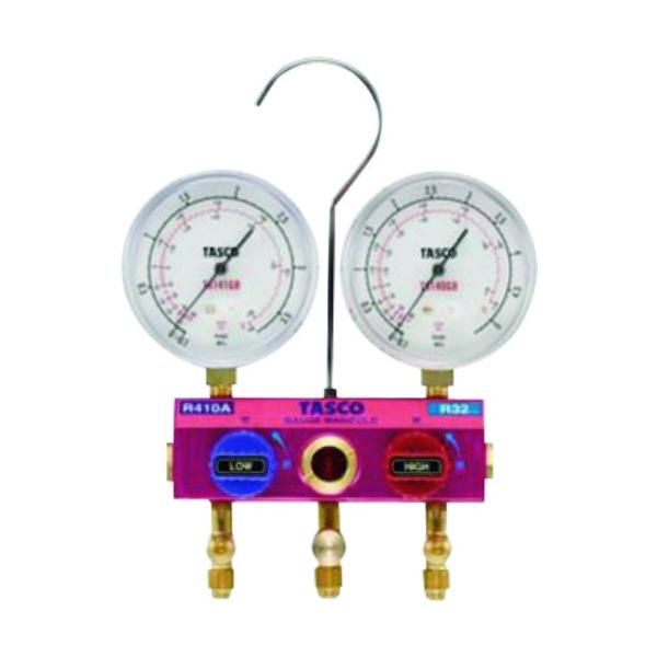 ■仕様 ボール弁式開閉バルブ。 ゲージ取付ネジ…1/8″NPT。 ホース接続ポート…5/16″フレア。 ボールバルブ式マニホールドボディ(TA122K-11)。 圧力計/連成計◇TA122GB・・・TA140GB/TA141GB◇TA122...