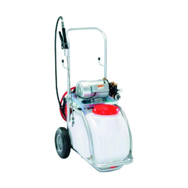 ■特徴 余裕の大容量30Lタンク付洗浄機。  ■セット内容 本体、吐水ホース（20m・G1/4金具付）、 スイベル式洗浄ガン（150mm・490mm延長パイプ付）   【サイズ】 450 x 700 x 910 mm 【入数】 1式 【原産...