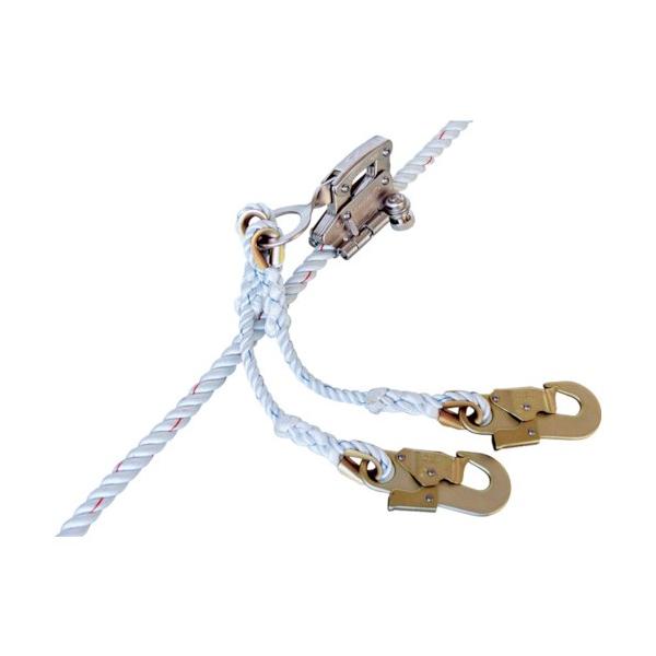 ■特徴 親綱をかむ爪は国内唯一のW押爪です。 ロリップ本体は手の平で握れ、簡単に操作できます。 親綱への中途挿入が可能です。 フックシンブル（ロープ摩耗防止）は荷をかけるため壊れやすいですが、極太シンブル採用で解消しております。  ■用途 ...